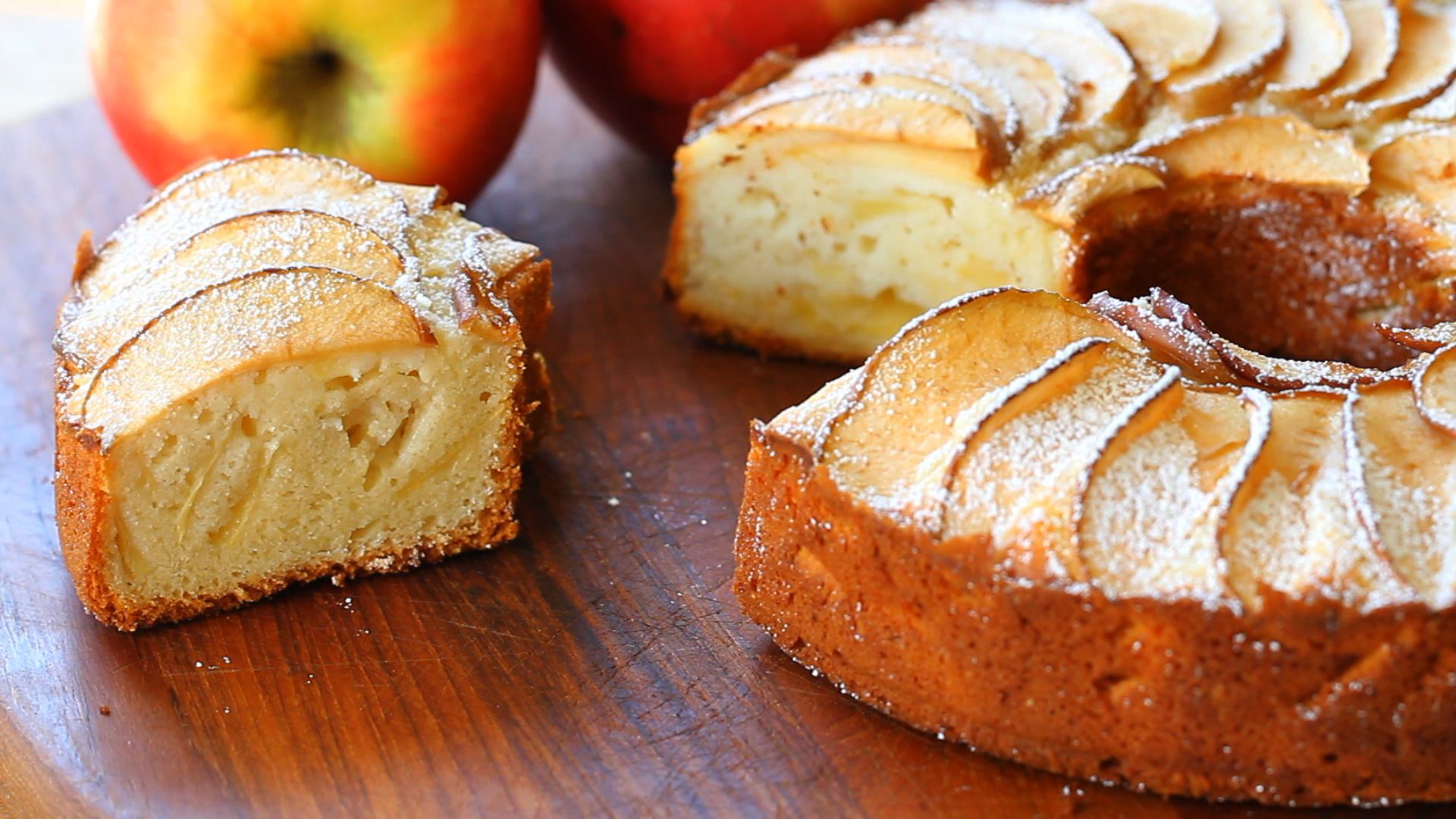 Gâteau aux pommes à l’ancienne – Gâteaux & Délices