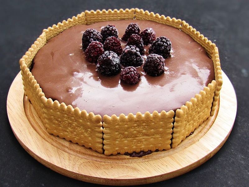 Gâteau au chocolat et petits beurre très facile – Gâteaux & Délices